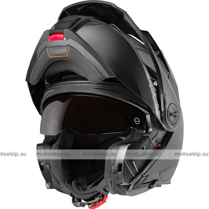 Шлем эндуро модуляр Schuberth E2 Matt Black купить по выгодной цене