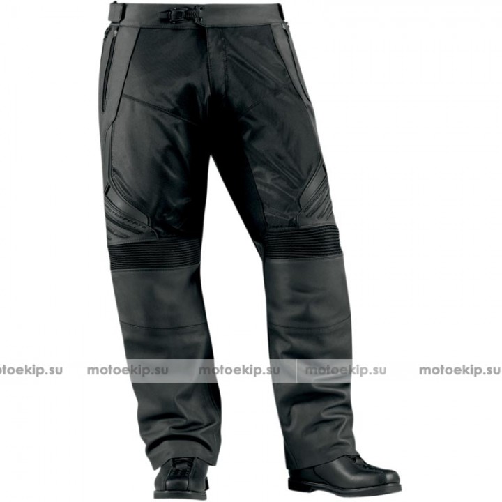 Мотоштаны Icon Compound Leather/Textile Overpant купить по выгодной цене