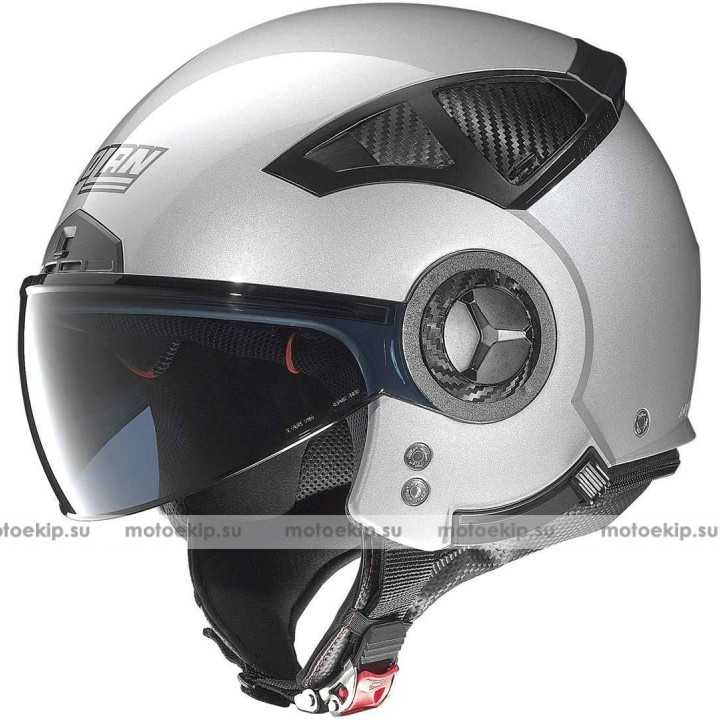 Шлем Nolan N33 Evo Classic Scratched Chrome Demi Jet купить по выгодной ...